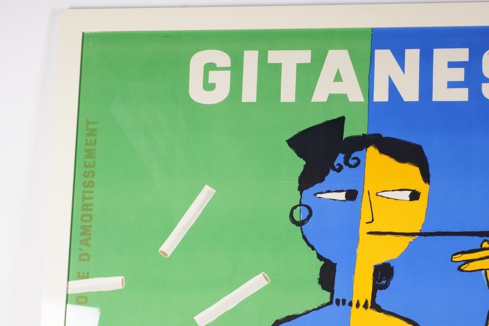Raymond Savignac | Raymond Savignac Gitanes Tobacco-Cigarette Poster ...