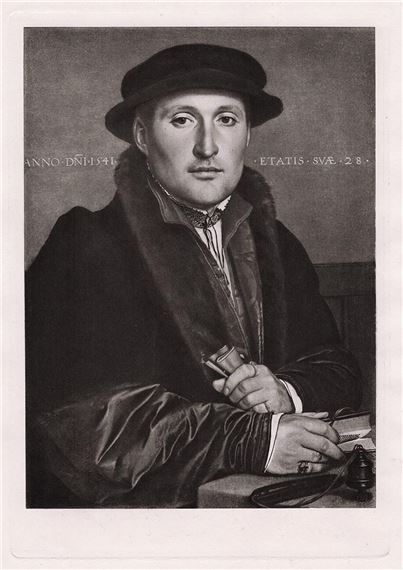 Hans Holbein the Younger | Portrait Of A Young Man (1892) | MutualArt