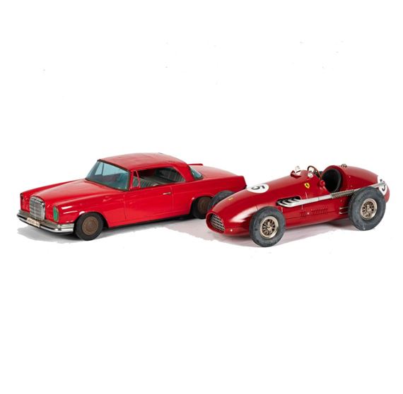 Mercedes Benz | A Allegro Pelloni Ferrari 500 F2 Scale Model and a ...