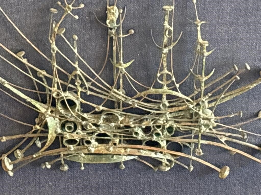 George McCann | Sculpture affixed to a matted board | MutualArt