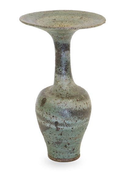 Lucie Rie | Dame Lucie Rie (1902-1995) circa 1983, squashed oval form ...