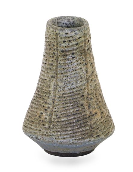 Lucie Rie | Dame Lucie Rie (1902-1995) circa 1983, squashed oval, pale ...