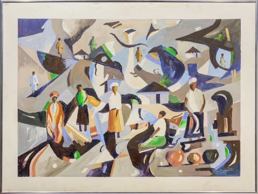 Pieter Van Blommestein | Pieter van Blommestein (SA 20th C) Oil | MutualArt