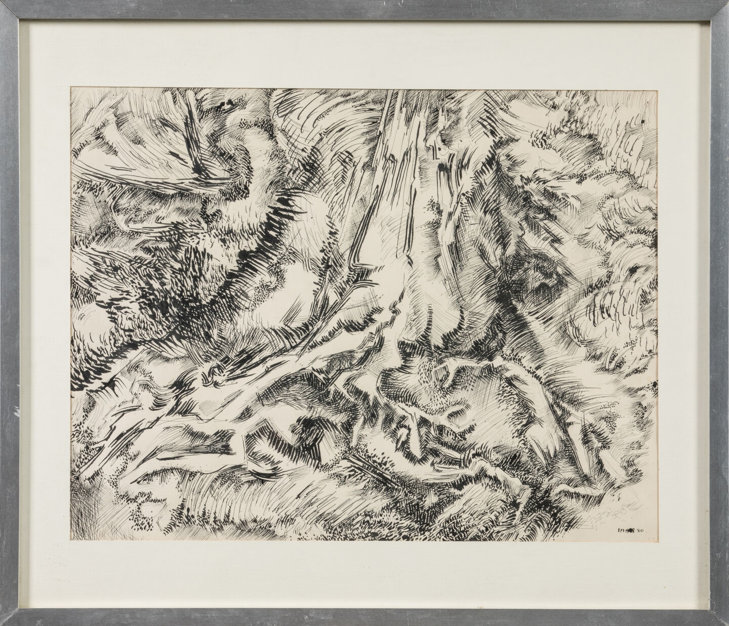Jean-Noël Imar | Jean-Noël IMAR (1943-2023). Le tronc en forêt, 1980 ...