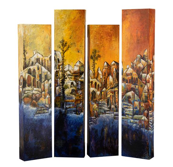 Smita Jain | GOLDEN HOUR (SET OF 4) | MutualArt