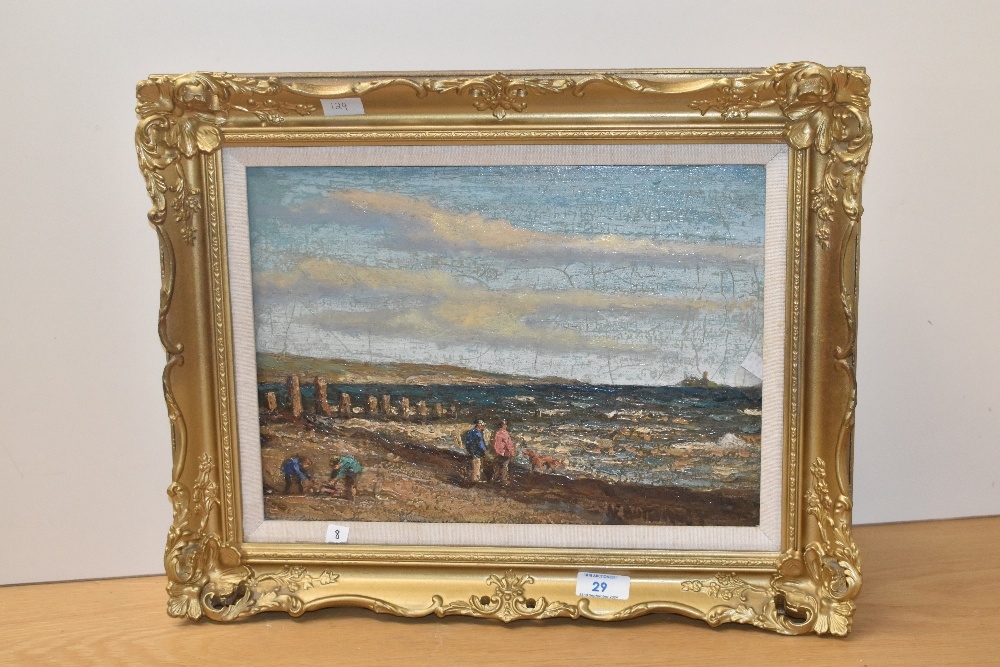 Albert Ernest Bottomley | A beach scene | MutualArt