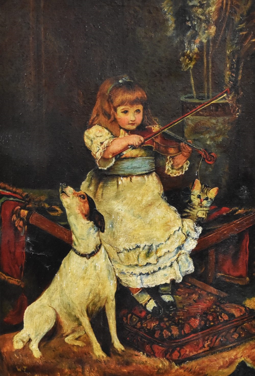 Charles Burton Barber | The Broken String | MutualArt