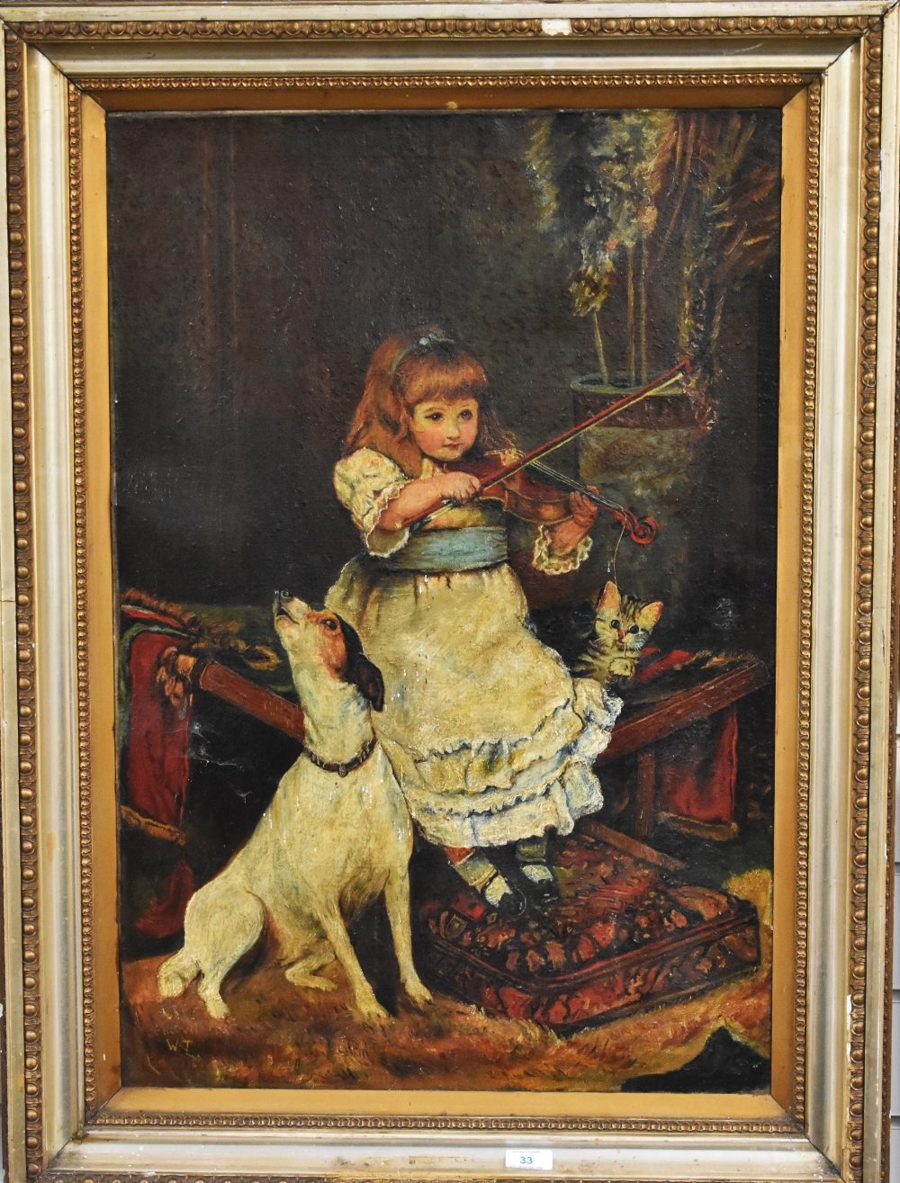 Charles Burton Barber | The Broken String | MutualArt