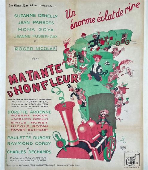 Albert Dubout | MA TANTE D'HONFLEUR René Jayet. 1949. - Lot 108 (1949 ...