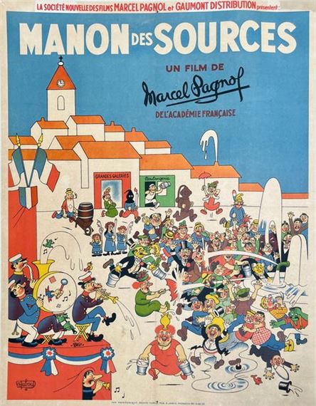 Albert Dubout | MANON DES SOURCES Marcel Pagnol. 1952 - Lot 115 (1952 ...