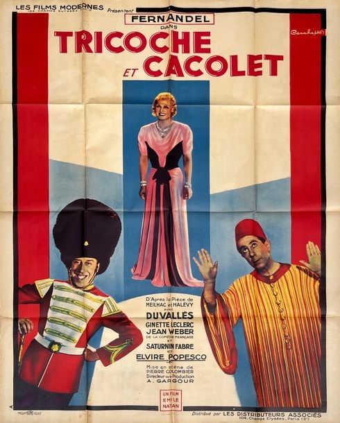 Pierre Colombier | TRICOCHE ET CACOLET Pierre Colombier. 1938 120x160 ...