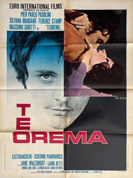 Pier Paolo Pasolini | TEOREMA Pier Paolo Pasolini. 1968. 100 x... - Lot ...