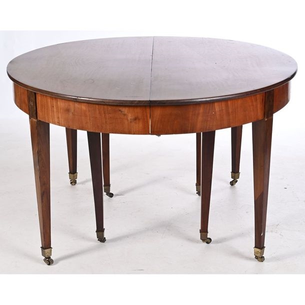 Directoire | Mahogany and mahogany veneer DIRECTOIRE DINING... - Lot ...