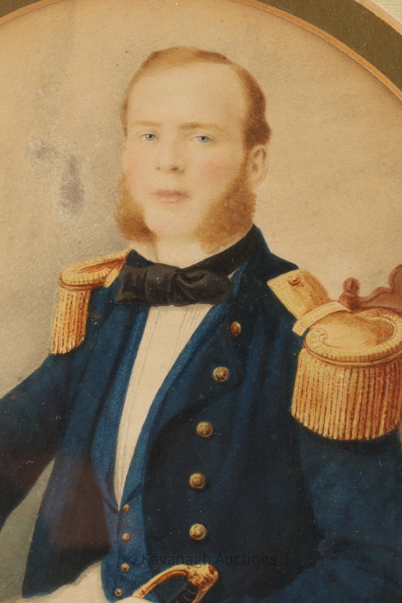 Marie Wunsch | Marie Wunsch Portrait Military Naval Officer | MutualArt