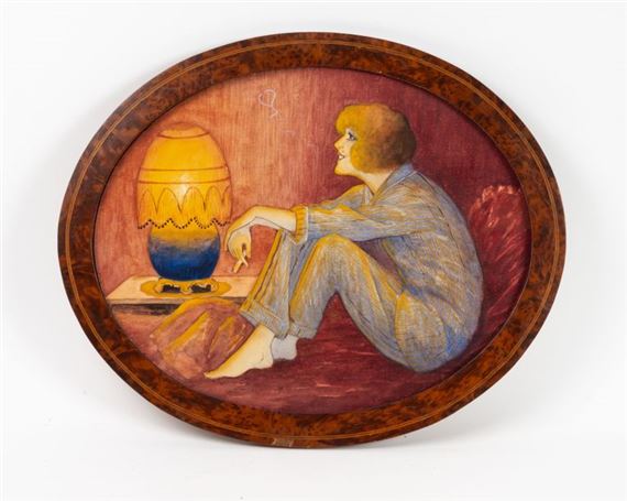 Xavier Sager | Reading (Circa 1930) | MutualArt