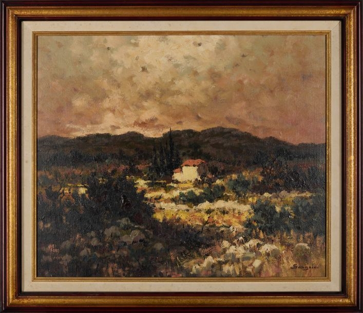 Eugène Sandrini | Vers Sillans, la cascade (20th Century) | MutualArt