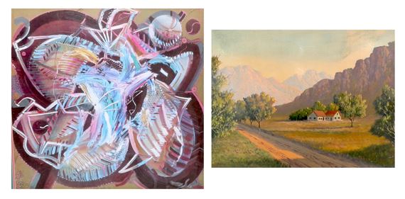 Jimmy Boonzaier | MOUNTAINOUS LANDSCAPE | MutualArt