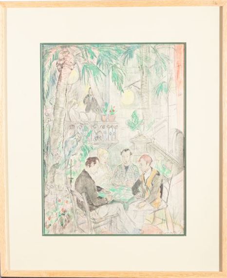 Ethel Mars | Card players, circa 1935 (Circa 1935) | MutualArt
