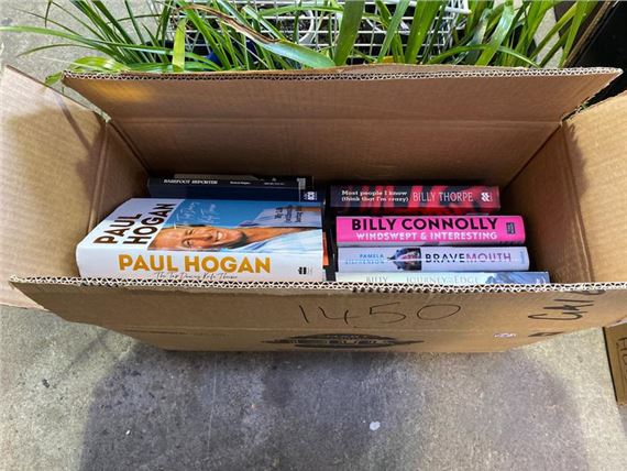 Paul Hogan | BOX OF BIOGRAPHY BOOKS INCL PAUL HOGAN | MutualArt