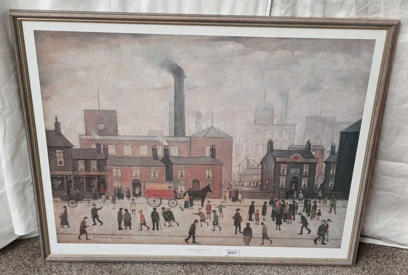 Laurence Stephen Lowry | coming home from the mill | MutualArt