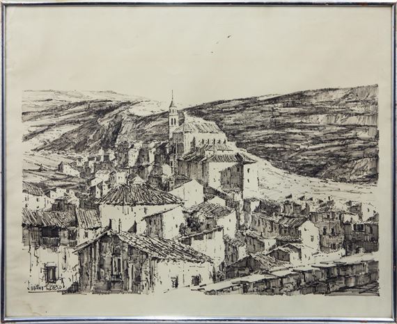 Luciano Recio | VISTA DE PUEBLO CASTELLANO | MutualArt