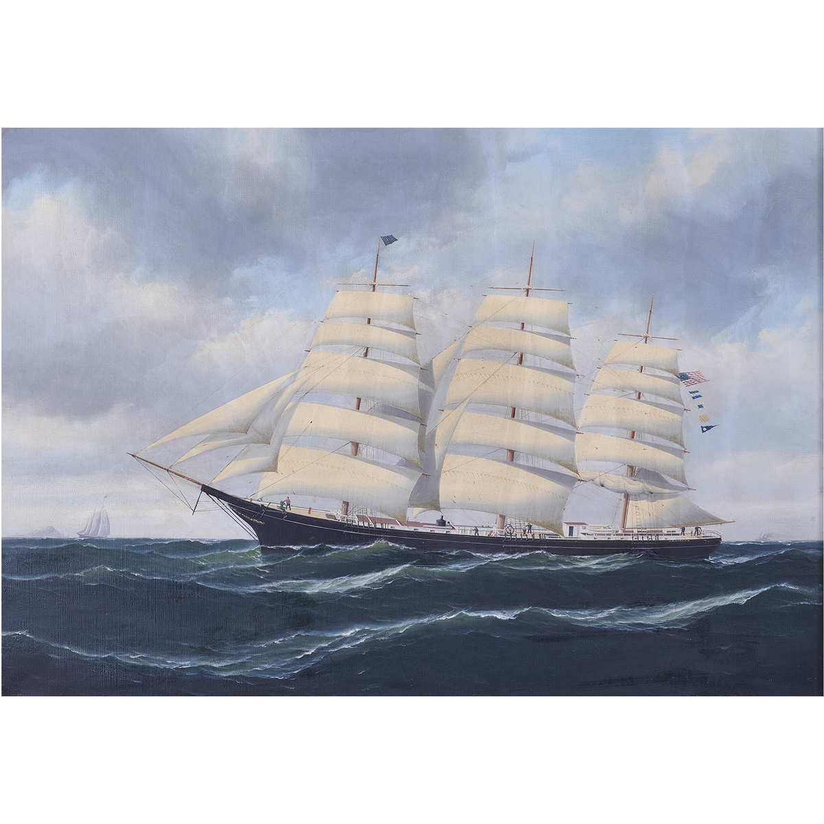 American School, 18th Century | The Downeaster (1877) | MutualArt