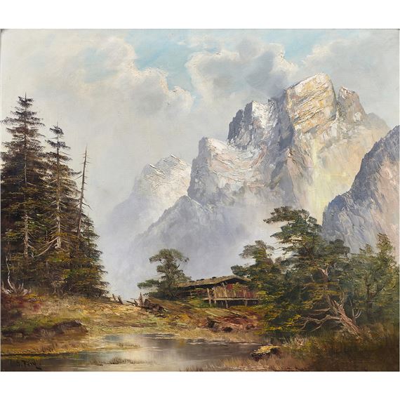 John Fery | Mountain Lake | MutualArt