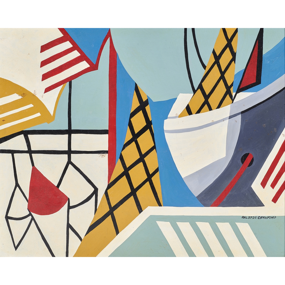 Ralston Crawford | S.S. Del Sud (1953 - 1954) | MutualArt
