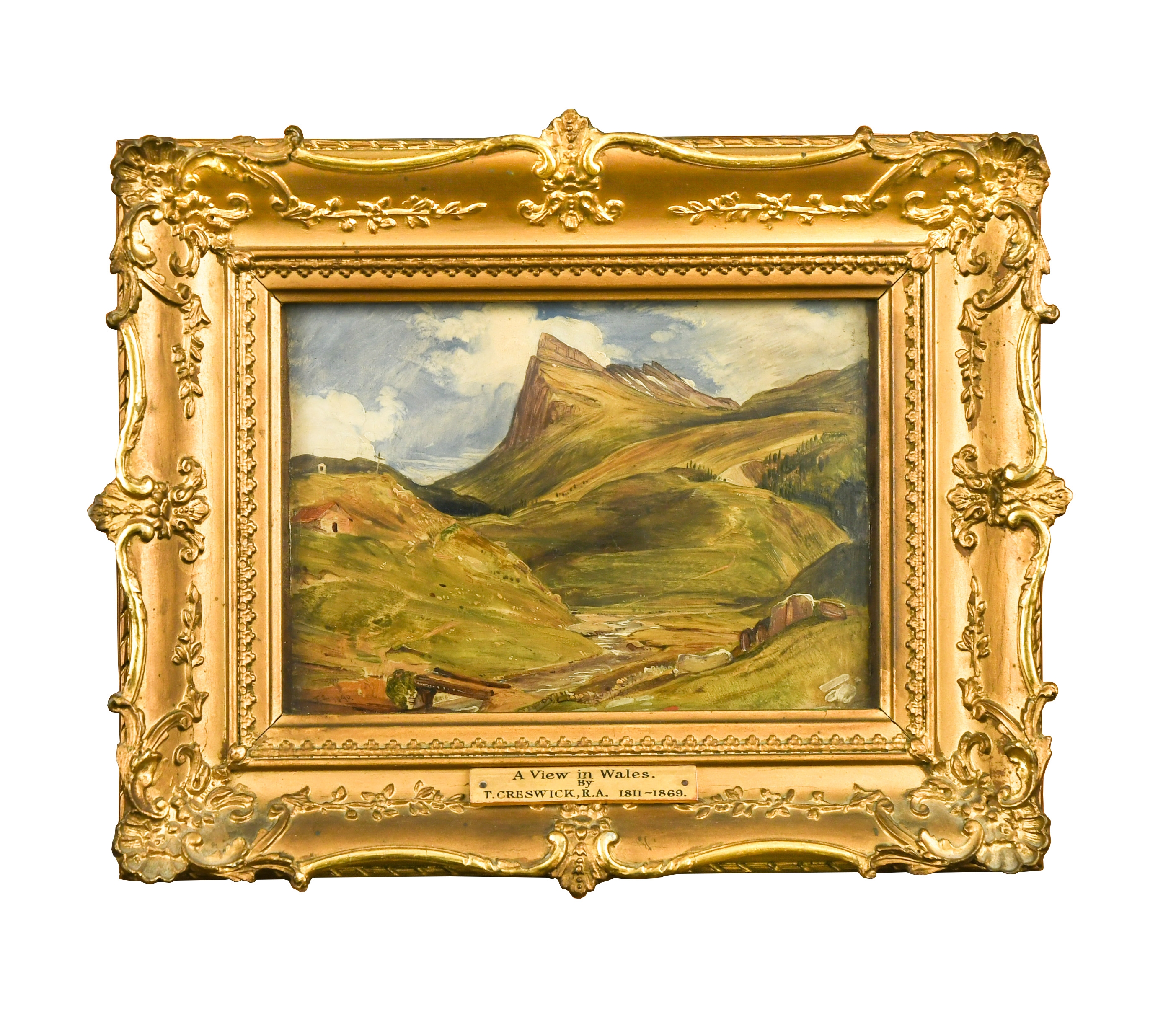 Thomas Creswick | A view in Wales | MutualArt