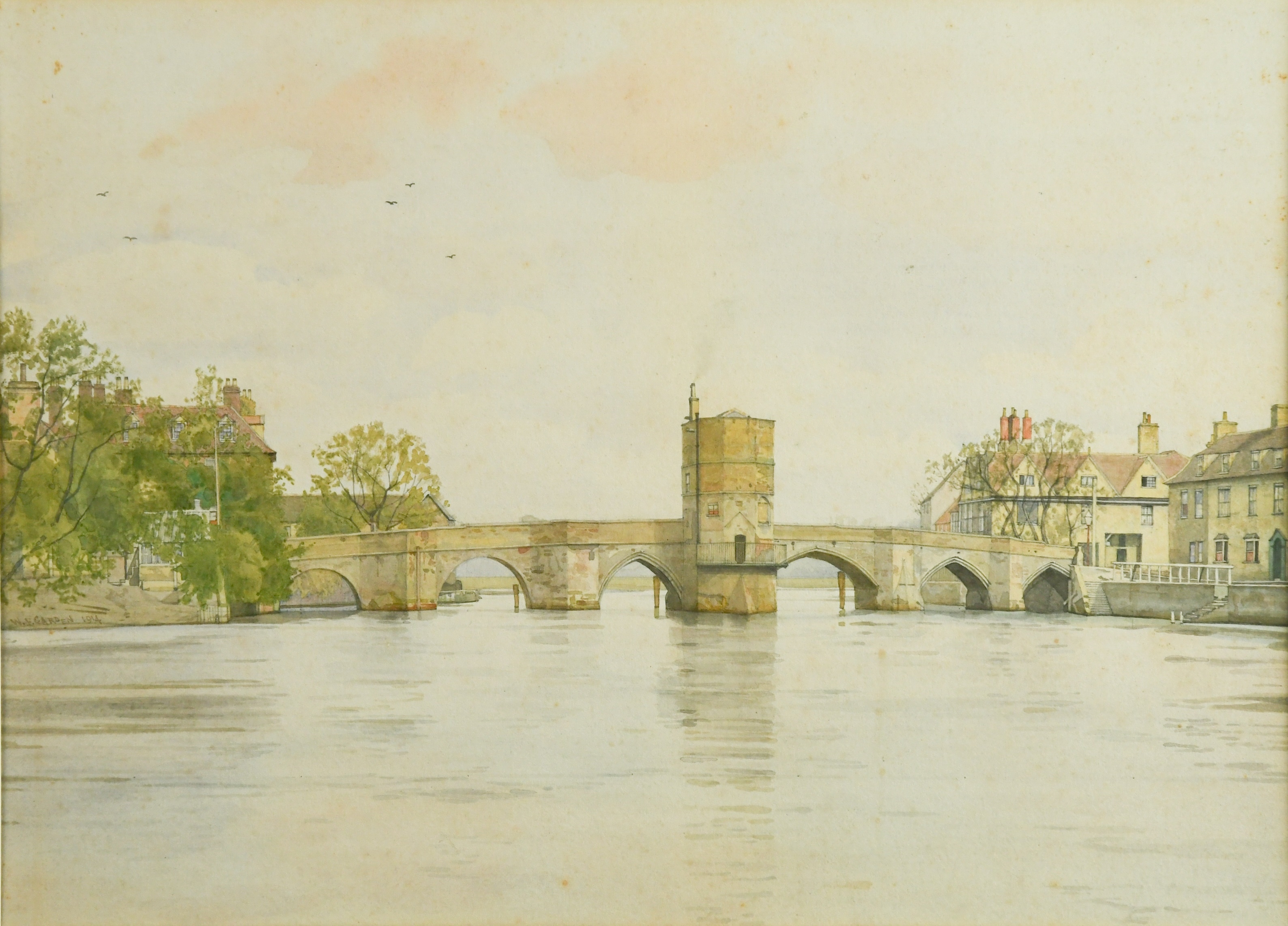 William Fraser Garden | St Ives Bridge from the east | MutualArt