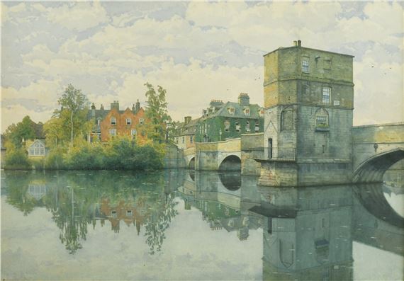 William Fraser Garden | St Ives Bridge and Chapel | MutualArt
