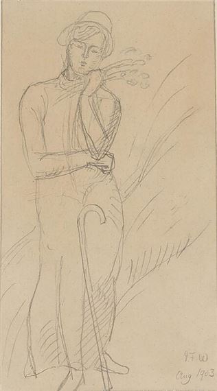Jens Ferdinand Willumsen | Edith Willumsen in the mountains (1903 ...