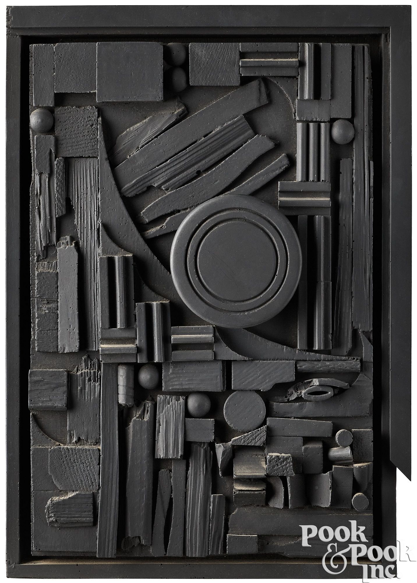 Louise Nevelson | Louise Nevelson, polyester resin plaque (1979 ...