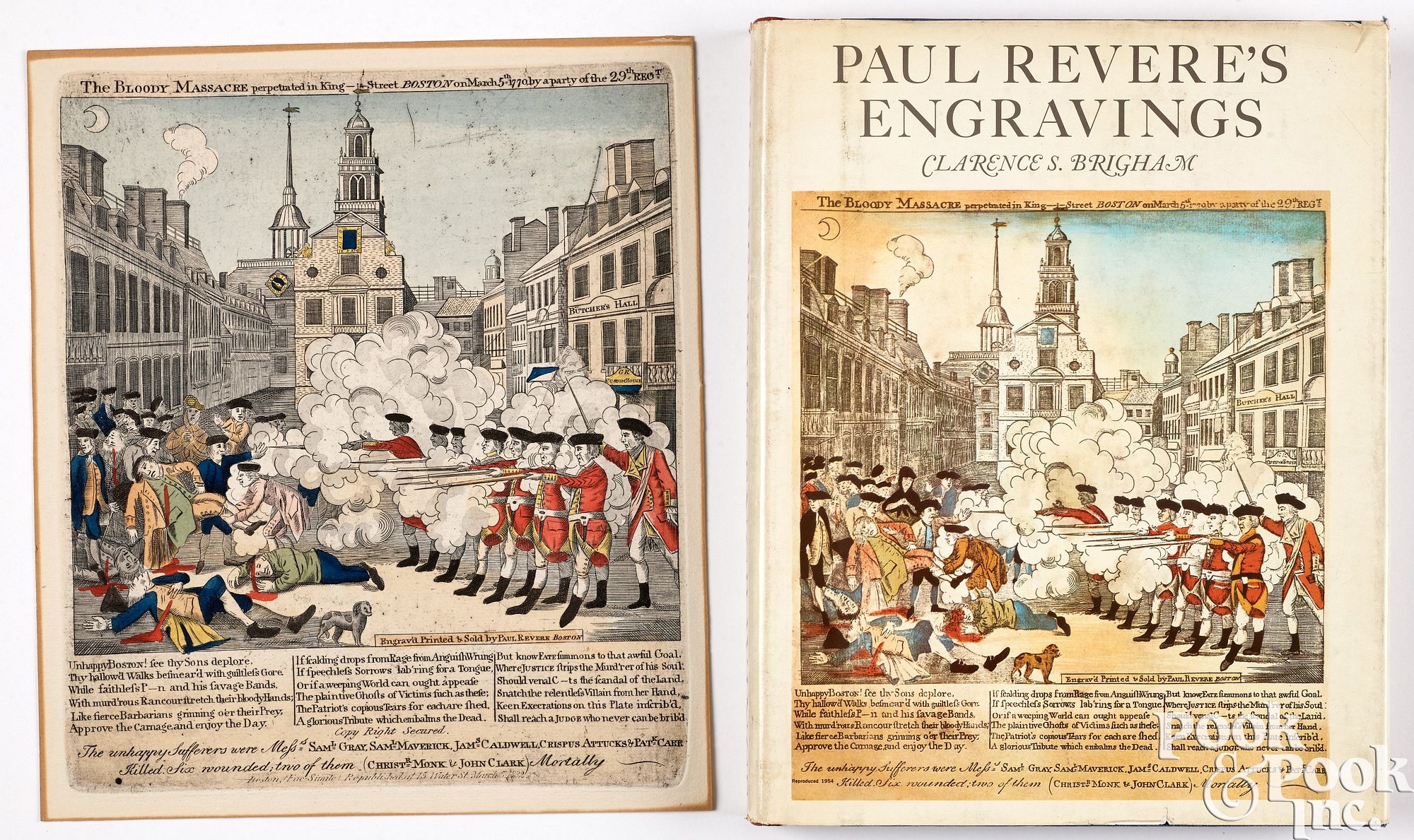 Paul Revere | Paul Revere, The Bloody Massacre engraving, etc | MutualArt
