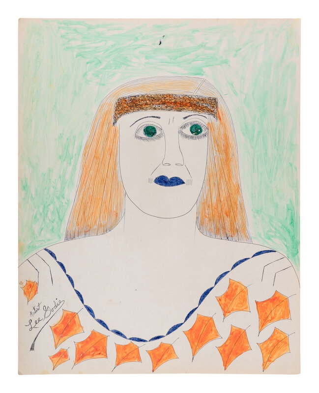 Lee Godie | Lee Godie (American, 1908-1994) Untitled (a double-sided ...
