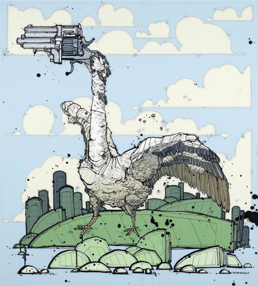 Nicholas Di Genova | The Great Gunned Swan (2006) | MutualArt