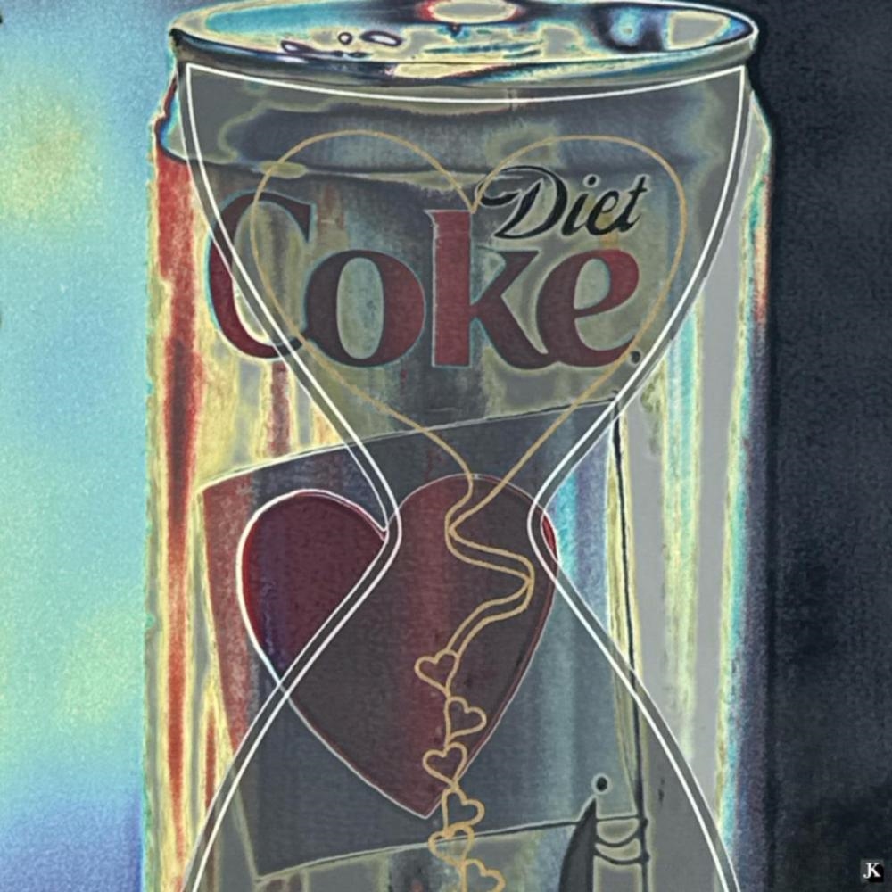 Daisy Papp | Diet Coke Mixed Media | MutualArt