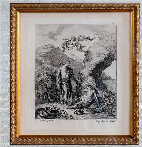 Eugène Delacroix | Allegory of Spring | MutualArt