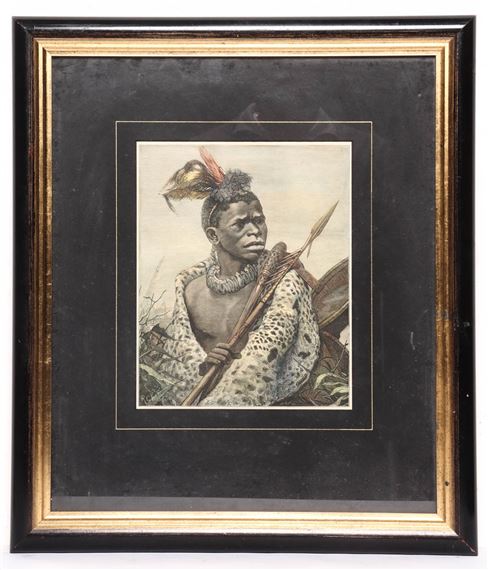 Richard Caton Woodville | A Young Kaffir Chief | MutualArt