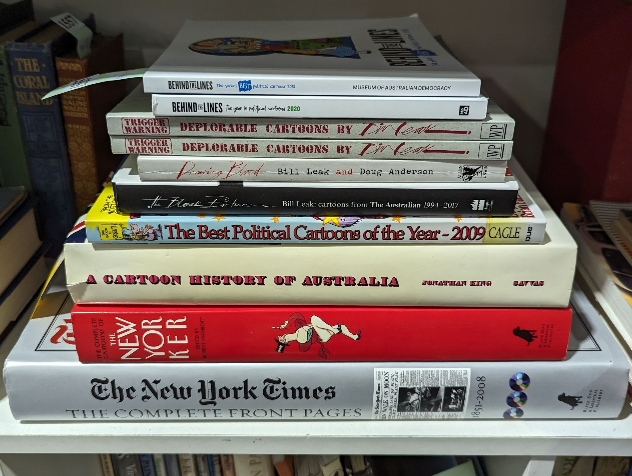 Bill Leak | BOOKS - POLITICAL CARTOONS | MutualArt