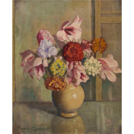 Agnes Goodsir | Still Life oil on canvas 44.5 x 37cm (1864) | MutualArt