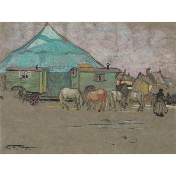 Hilda Rix Nicholas | The Fruits of the Farm (Circa 1914) | MutualArt