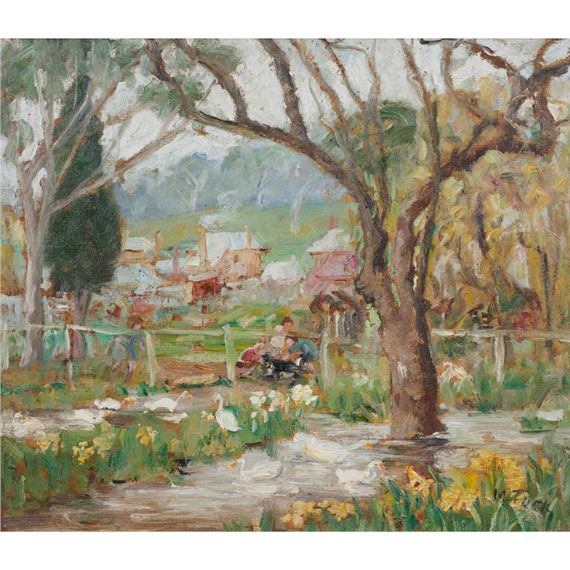 Marie Anne Tuck | South Australia oil on board 29.5 x 34cm (1866 ...