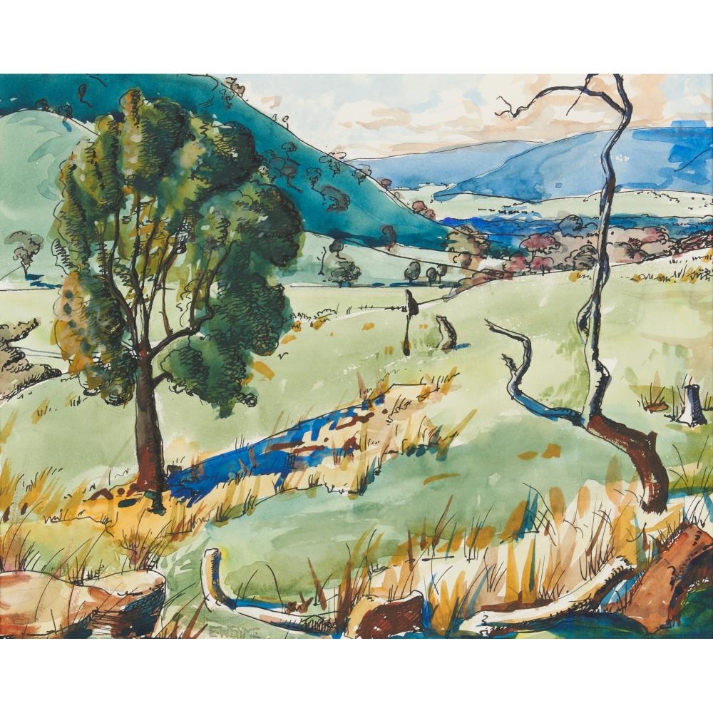 Eveline Winifred Syme | ink and watercolour on paper (1888) | MutualArt