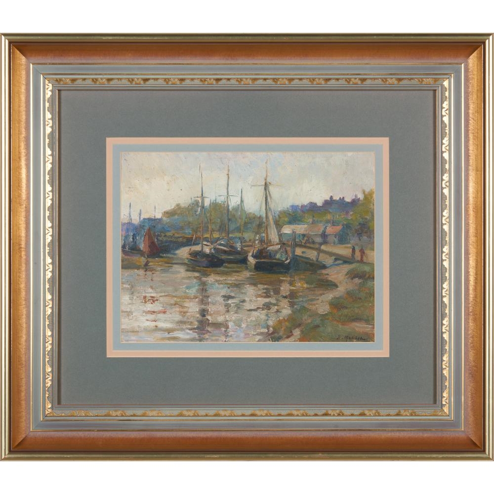 Dora Meeson | oil on board (1869) | MutualArt