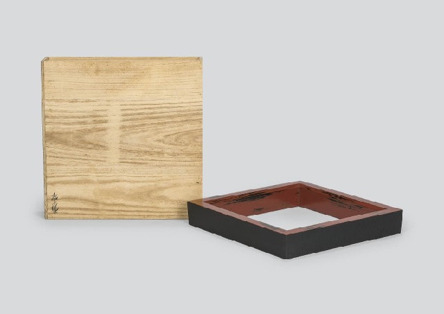 Murase Jihei II | Negoro sunken-hearth frame | MutualArt