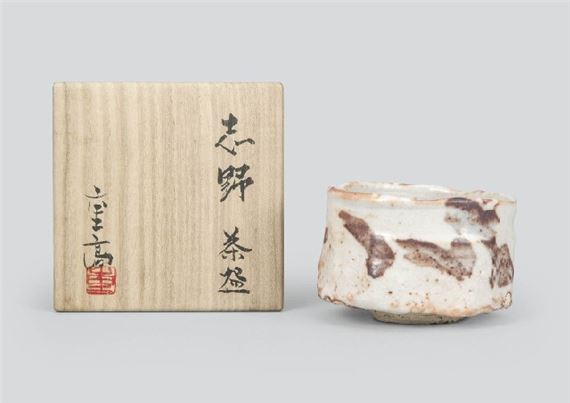 Shigetaka Kato | Shino tea bowl | MutualArt