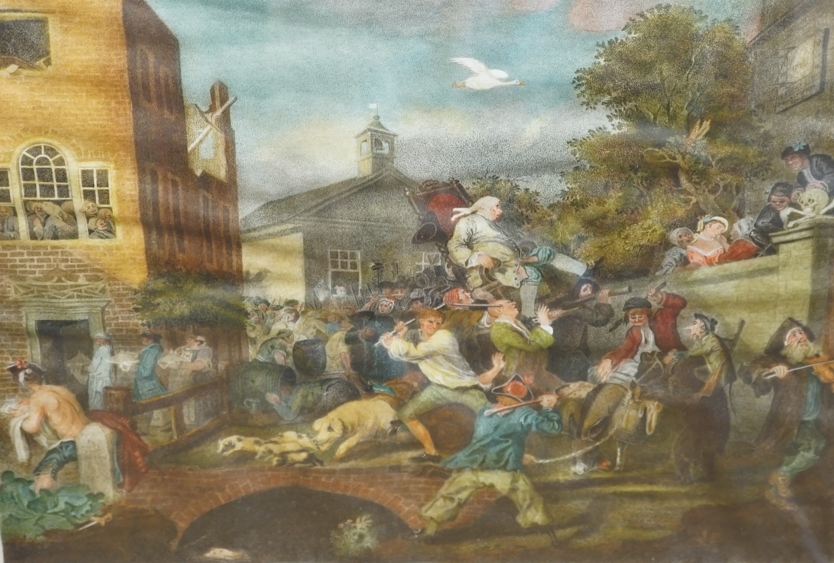 William Hogarth | set of twelve stipple engravings in colour | MutualArt