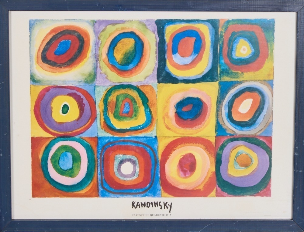 Wassily Kandinsky | A Wassily Kadinsky Reproduction Poster Print ...