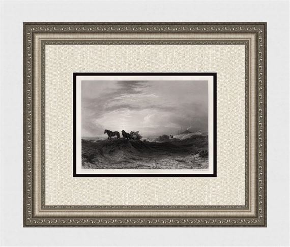 Frederick Richard Lee | 1800s Frederick Richard Lee Engraving Sea Coast ...